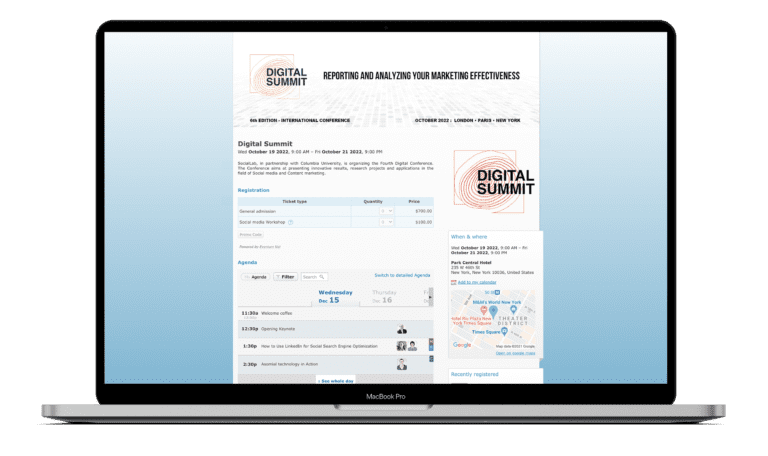 Use Case – Webinars – Evenium Corp