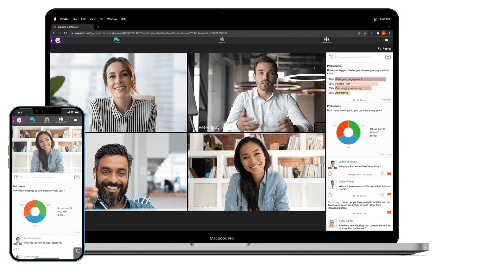 Use Case – Small meetings – Evenium Corp